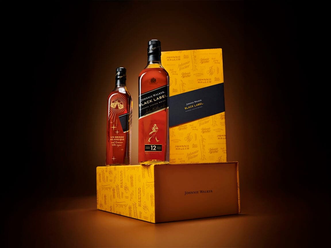 Whisky e chocolate em destaque nos novos kits da Johnnie Walker