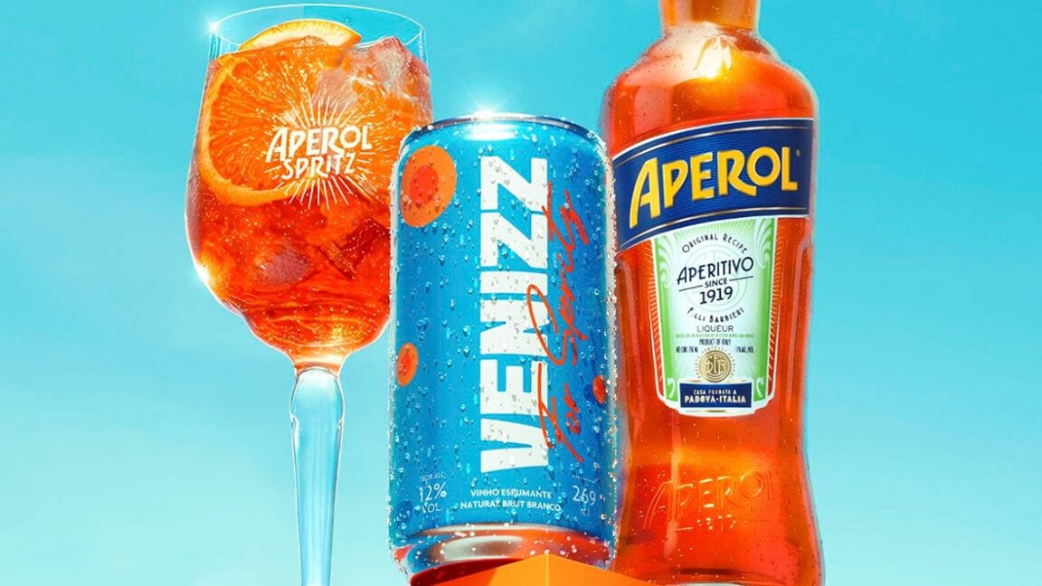 Aperol Spritz e Salton lançam Espumante Brut com 375ml