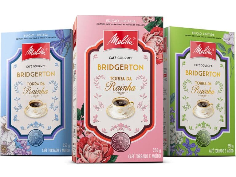 Café Torra da Rainha une universo Bridgerton e sabor gourmet da Melitta